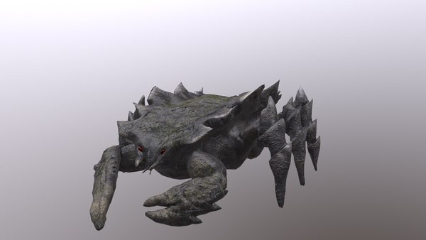 Crab monster model - TurboSquid 1424678