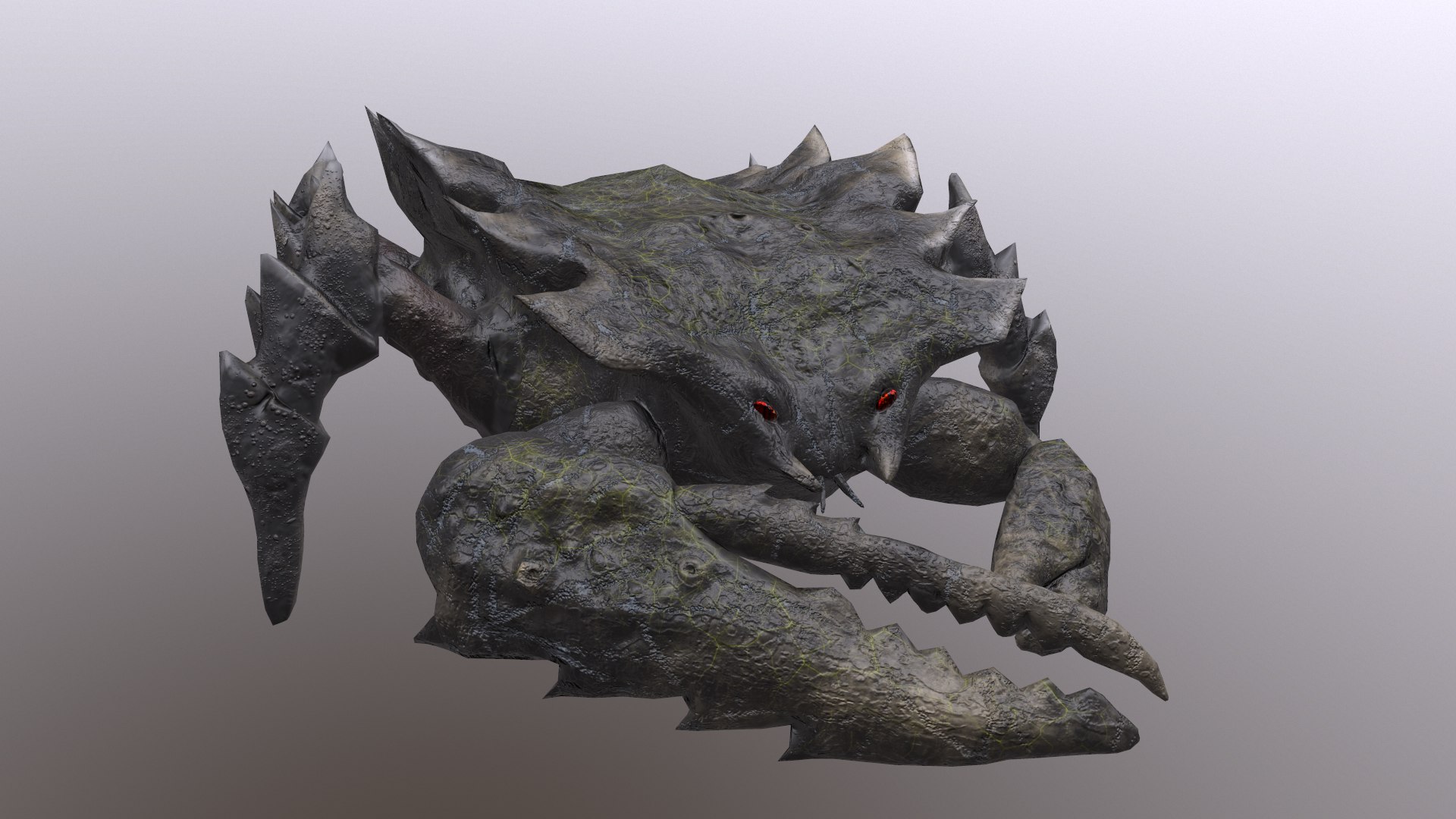 Crab Monster Model - TurboSquid 1424678