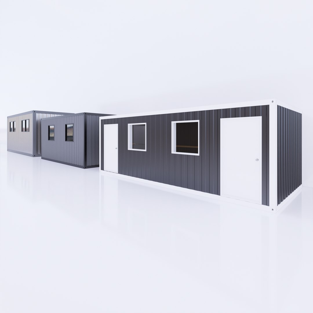 3D Model Container - Parametric Revit - TurboSquid 1588346