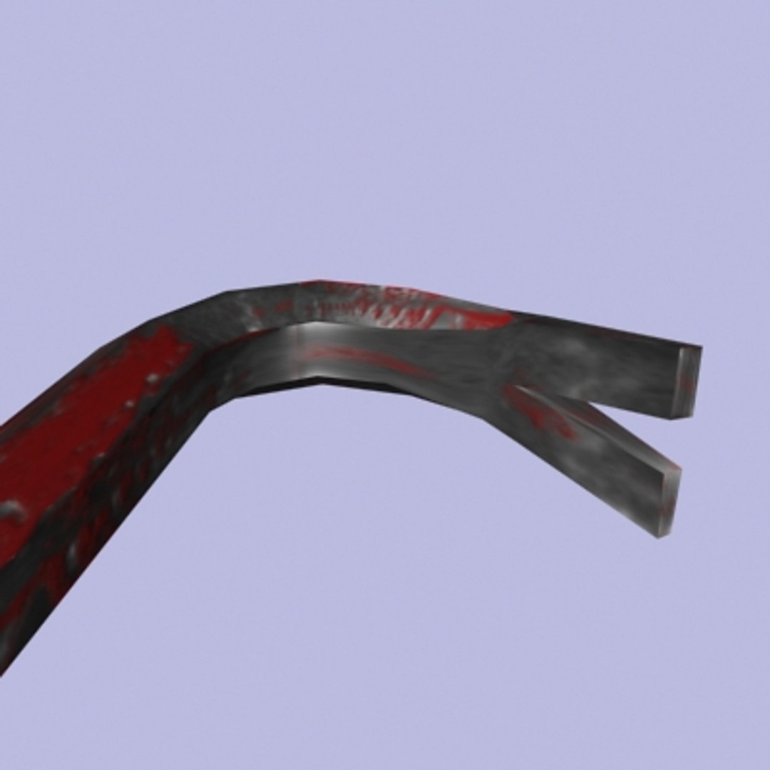 3d 3ds Crowbar Bar