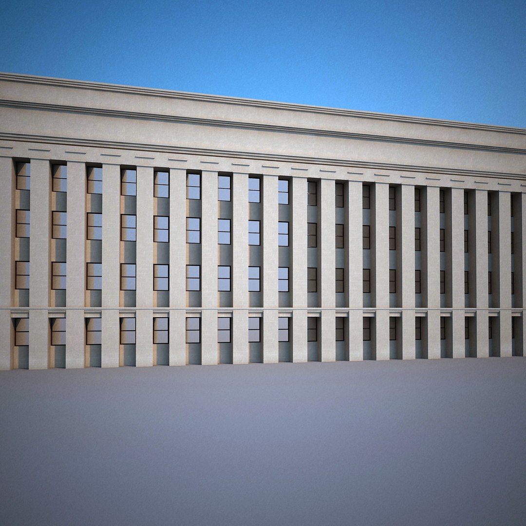 Pentagon Modelled 3ds