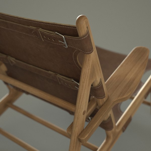 3d model mogensen hunting chair