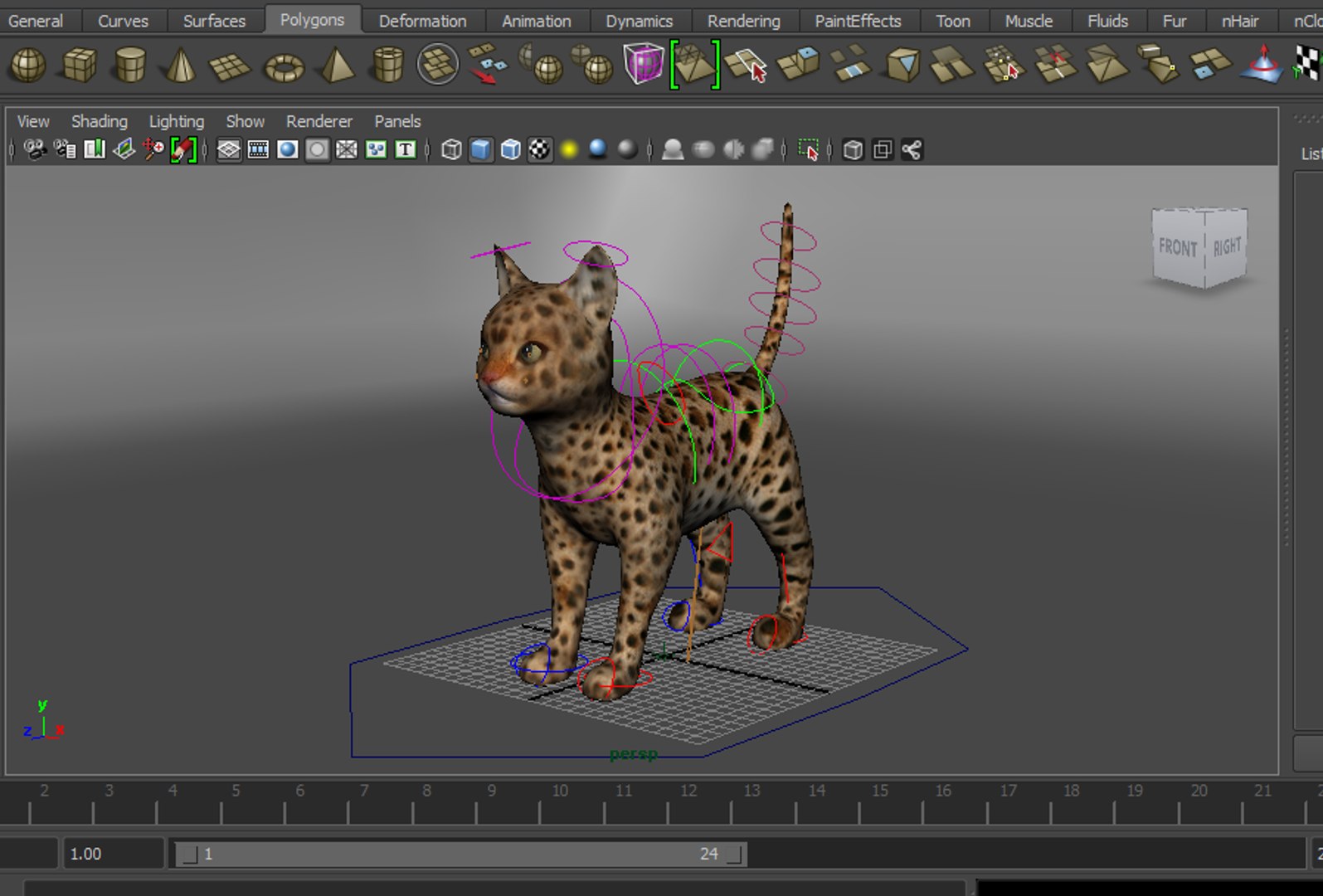 3D Model Cat Rigged Animation - TurboSquid 1204491