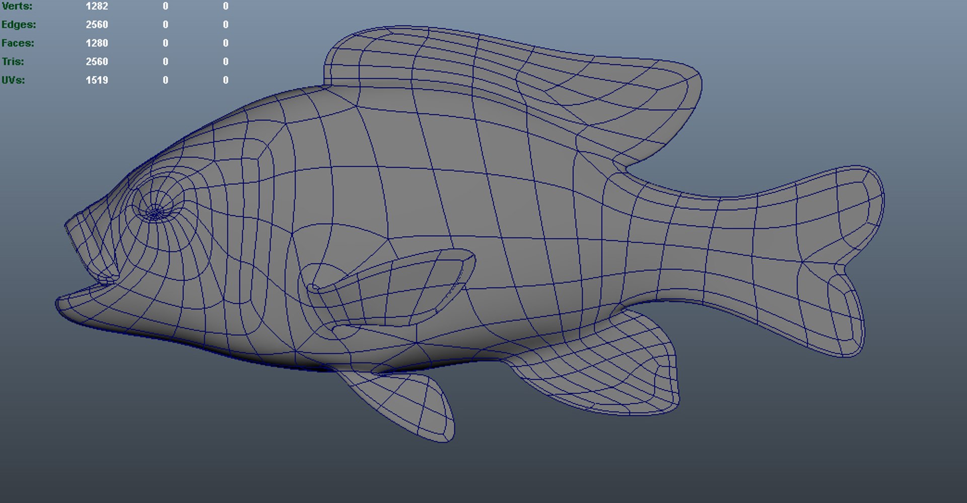 Green Sunfish 3D Model - TurboSquid 1167011
