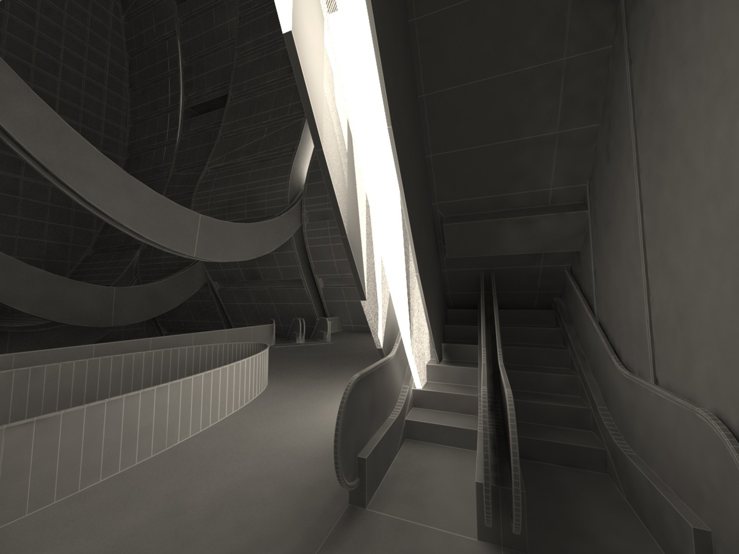 3D Lobby 3 - TurboSquid 2138422