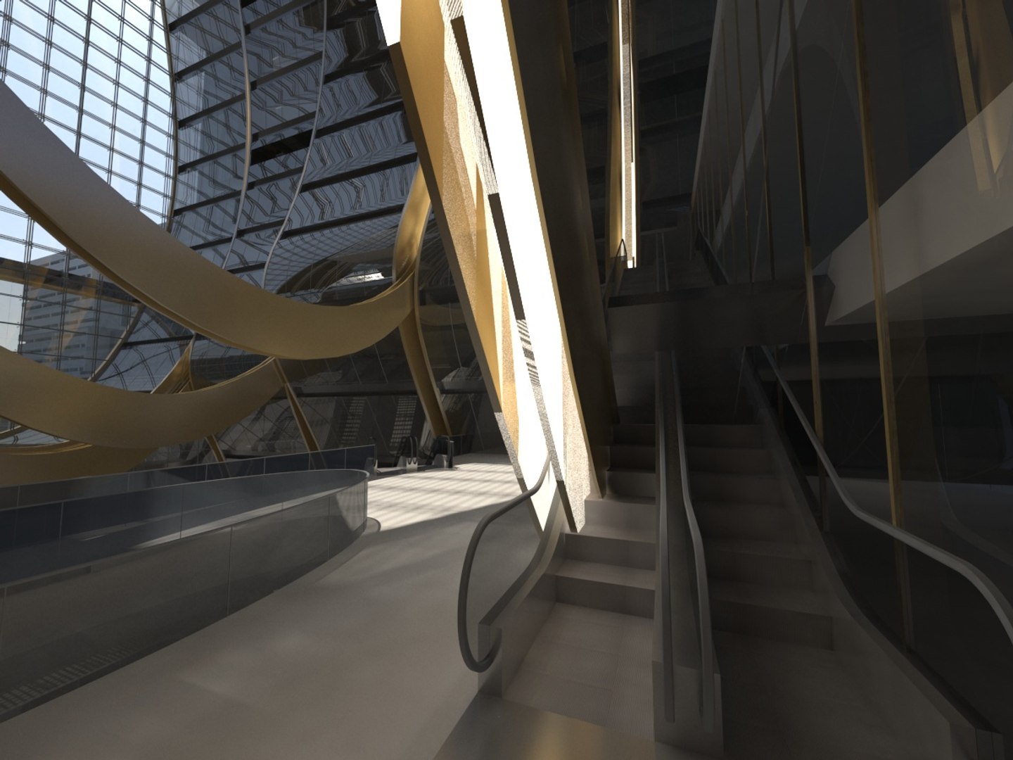 3D Lobby 3 - TurboSquid 2138422