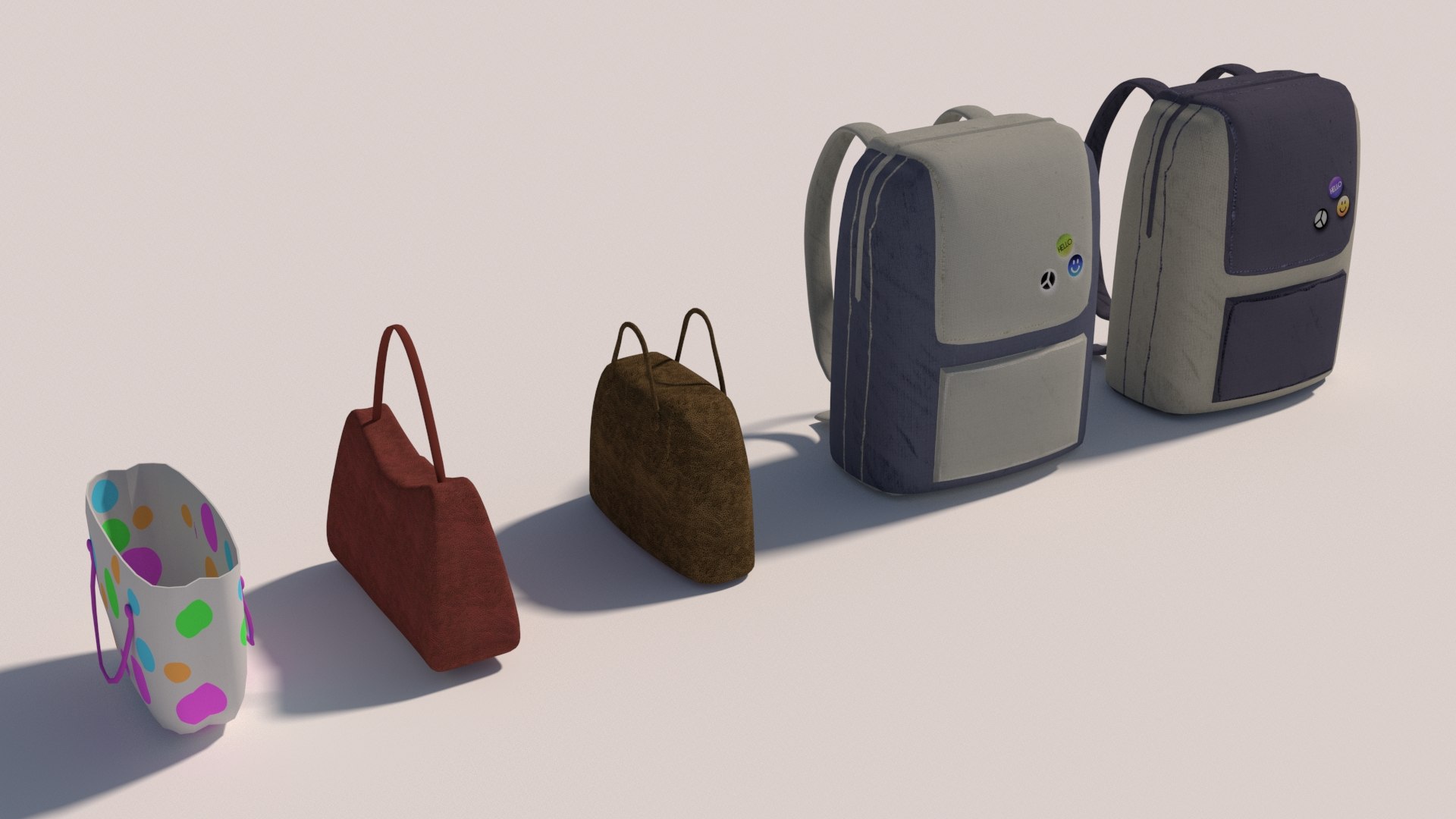 3D model handbag bag purse - TurboSquid 2144263