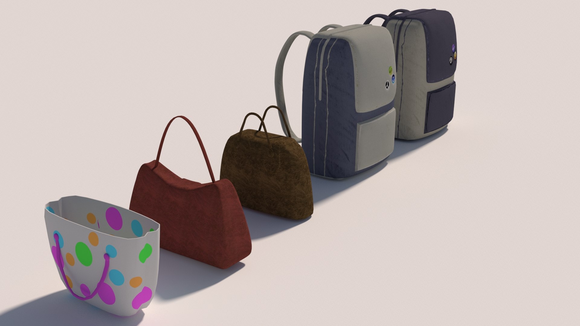 3D model handbag bag purse - TurboSquid 2144263