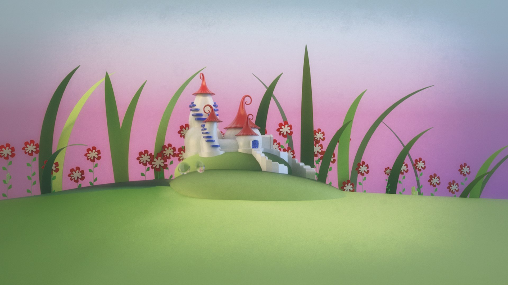 Cartoon Toon House 3D - TurboSquid 1274886