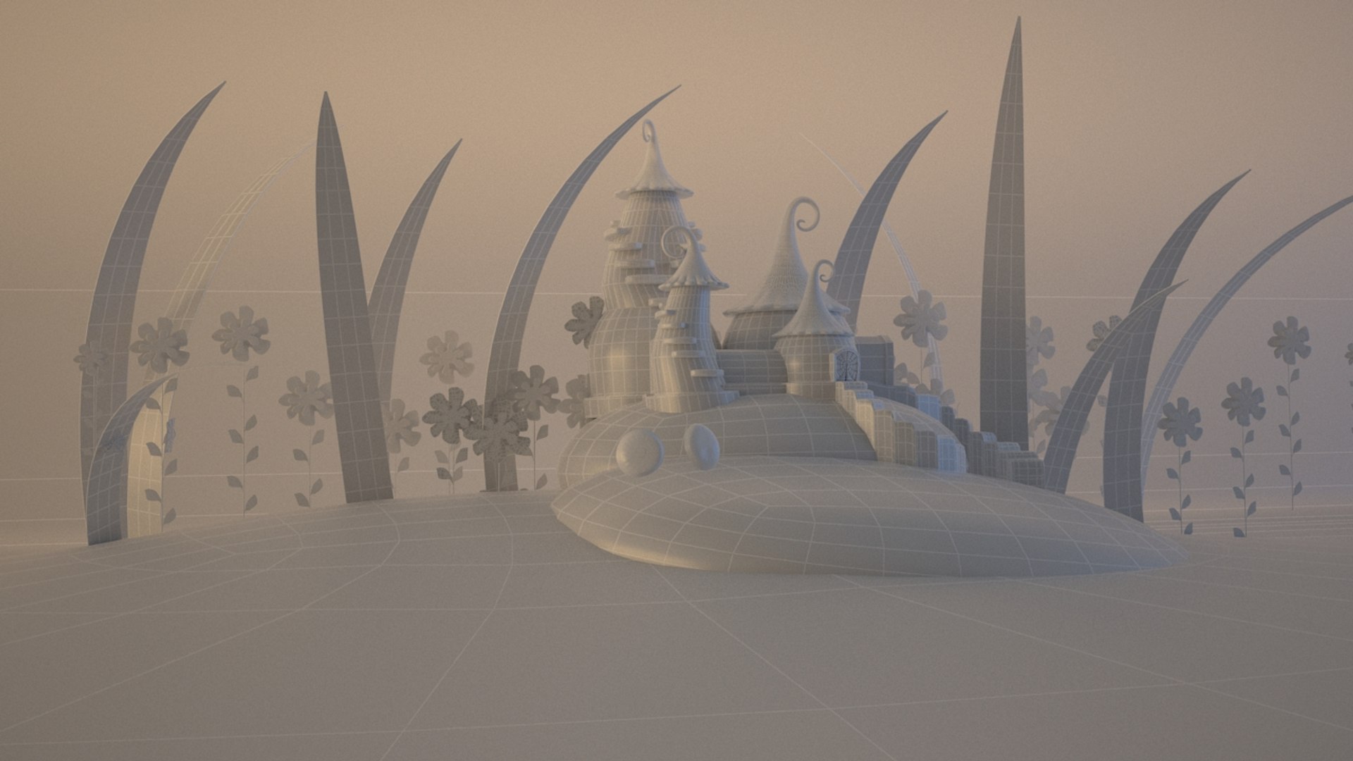 Cartoon Toon House 3D - TurboSquid 1274886