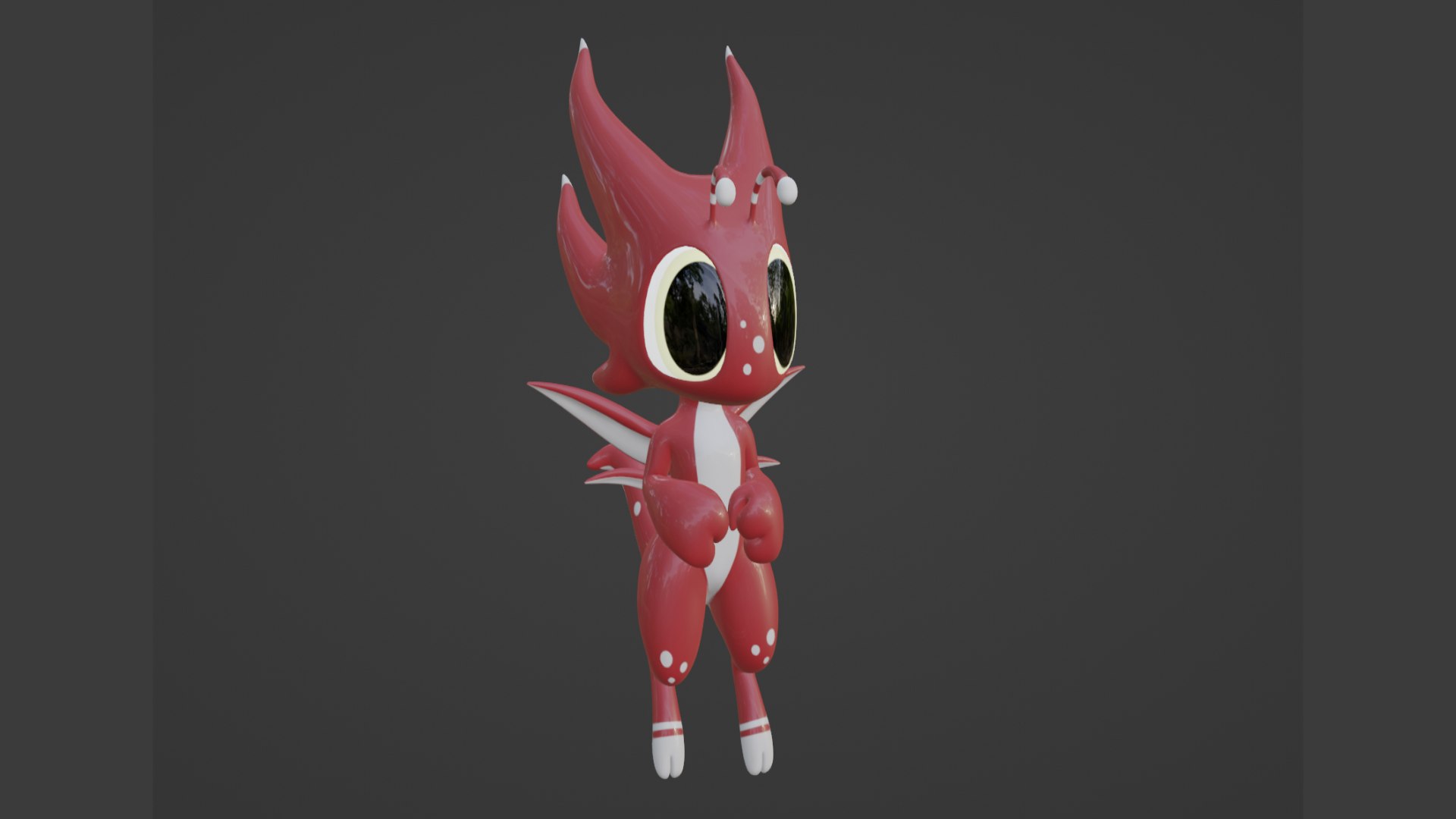 3D Cute Fantasy Creature - TurboSquid 2116667