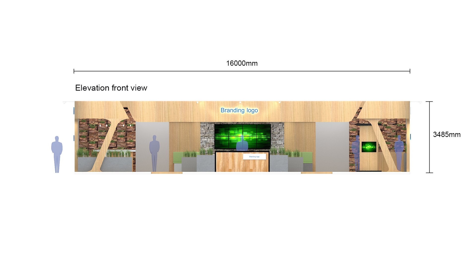 3D Custom booth Pavilion version 1 - TurboSquid 1831927