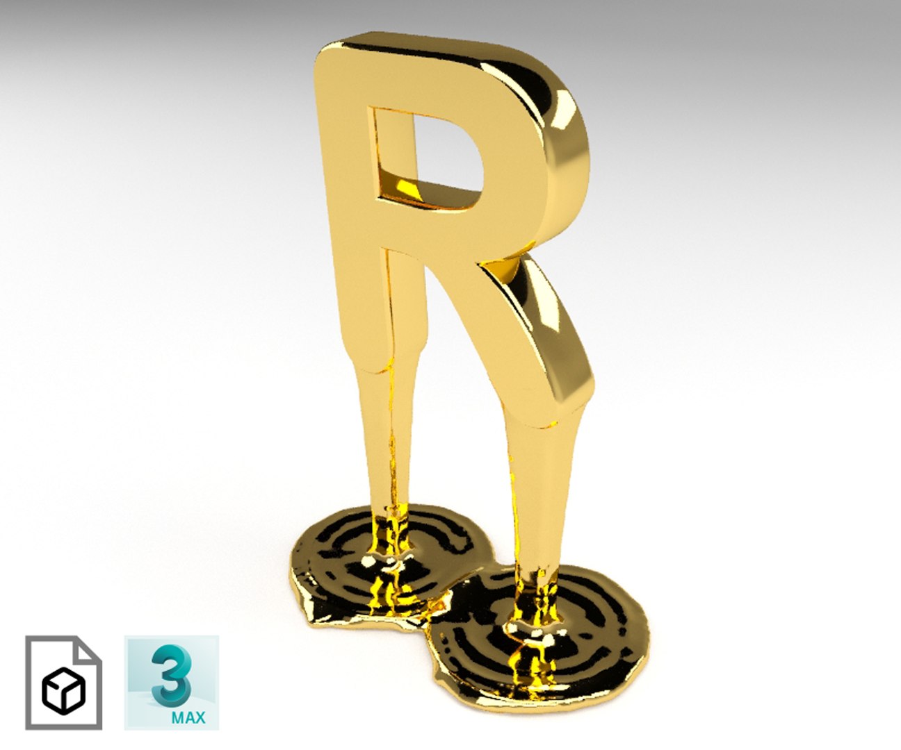 3D Letter - TurboSquid 1408526