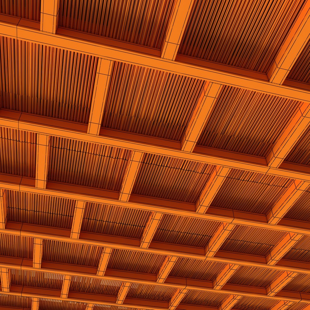 Ceiling Beam N8 3D Model - TurboSquid 1978749