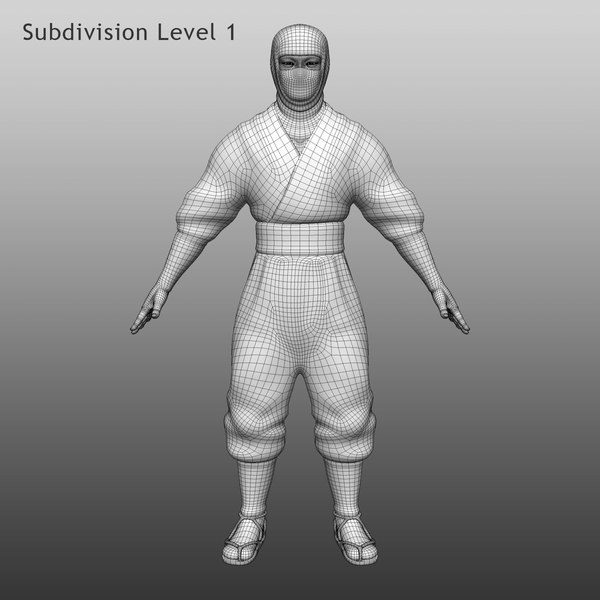 fbx ninja human