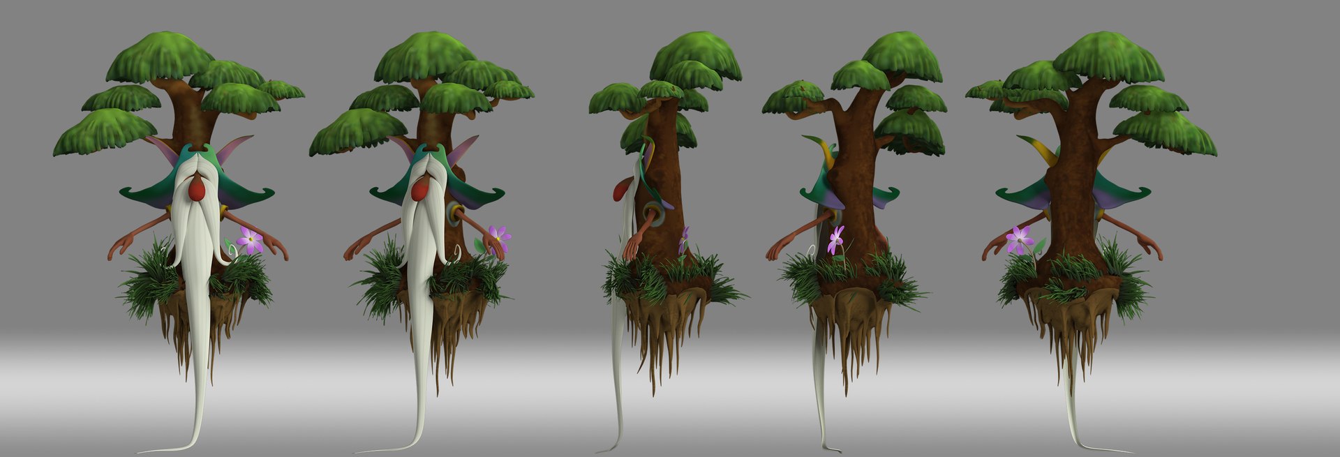3D Tree Man - TurboSquid 1551313