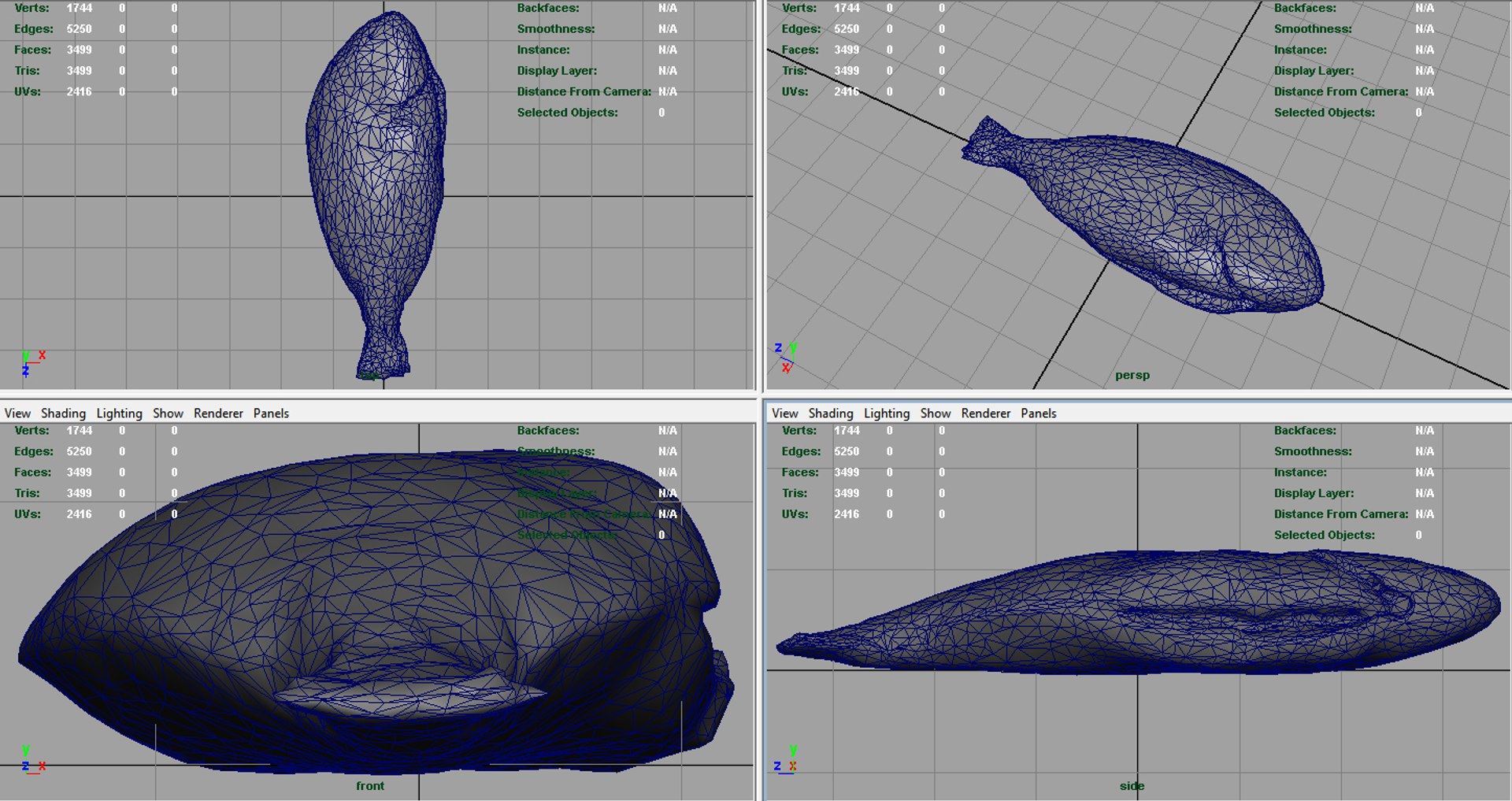 3D Gilt-head Bream Model - TurboSquid 1343600