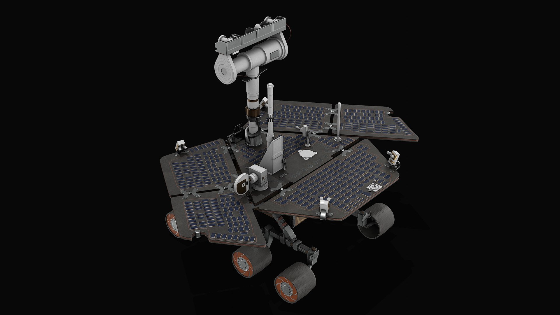 Mars Rover Spirit 3D - TurboSquid 2234739