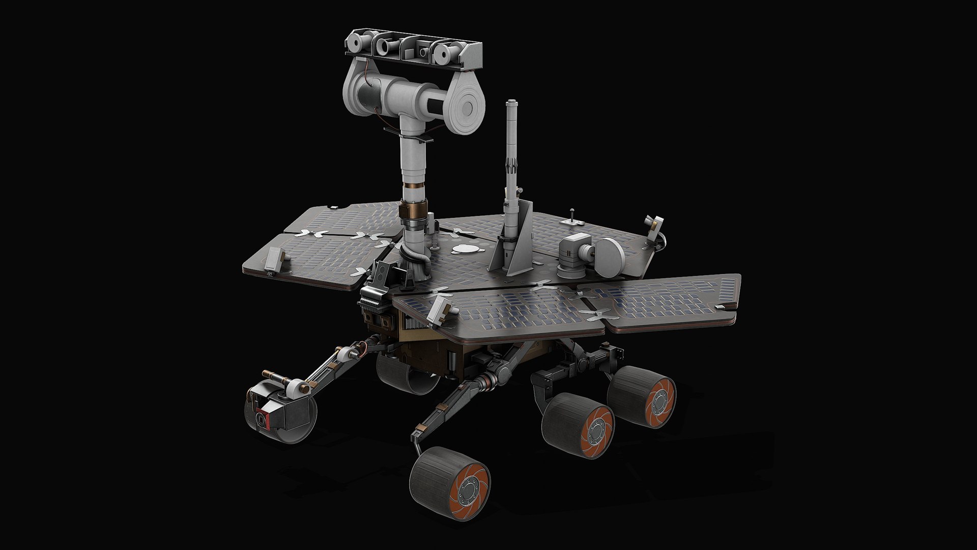 Mars Rover Spirit 3D - TurboSquid 2234739