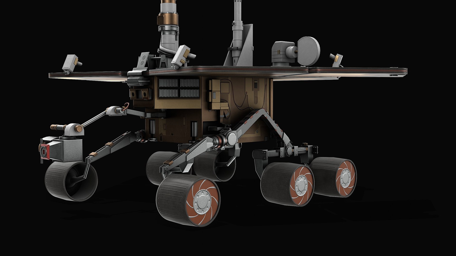 Mars Rover Spirit 3D - TurboSquid 2234739