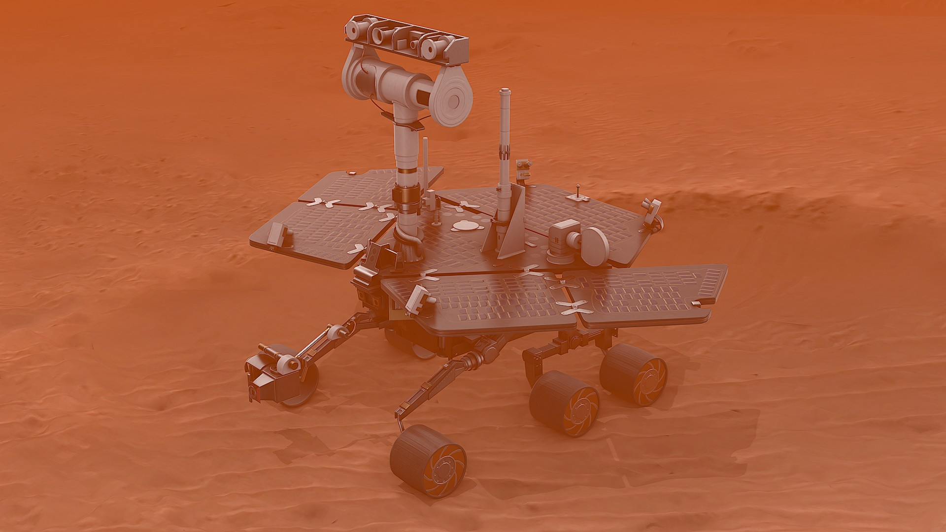 Mars Rover Spirit 3D - TurboSquid 2234739