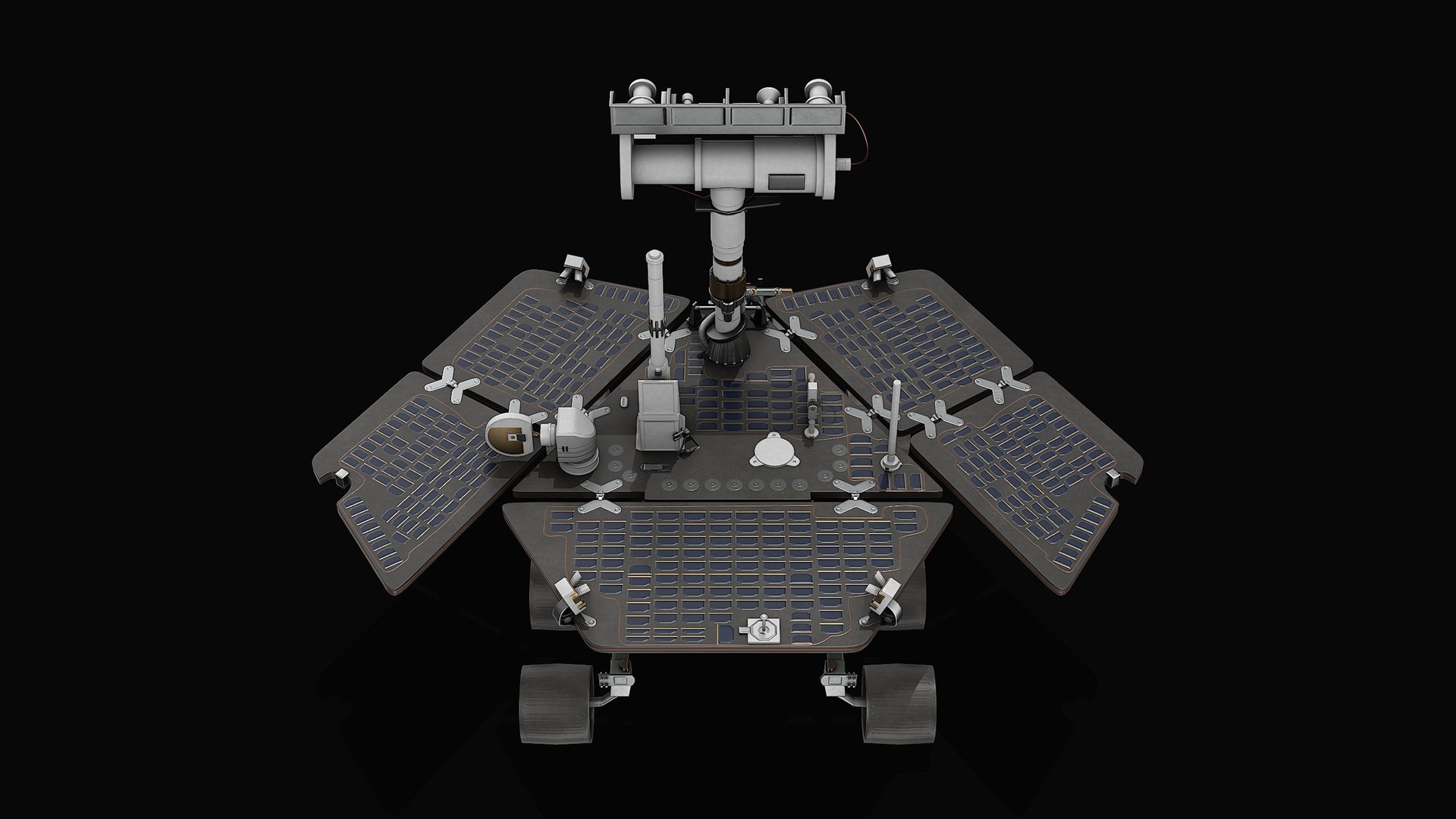 Mars Rover Spirit 3D - TurboSquid 2234739