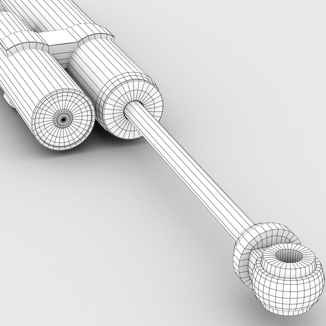 3D Shock Suspension - TurboSquid 1225378