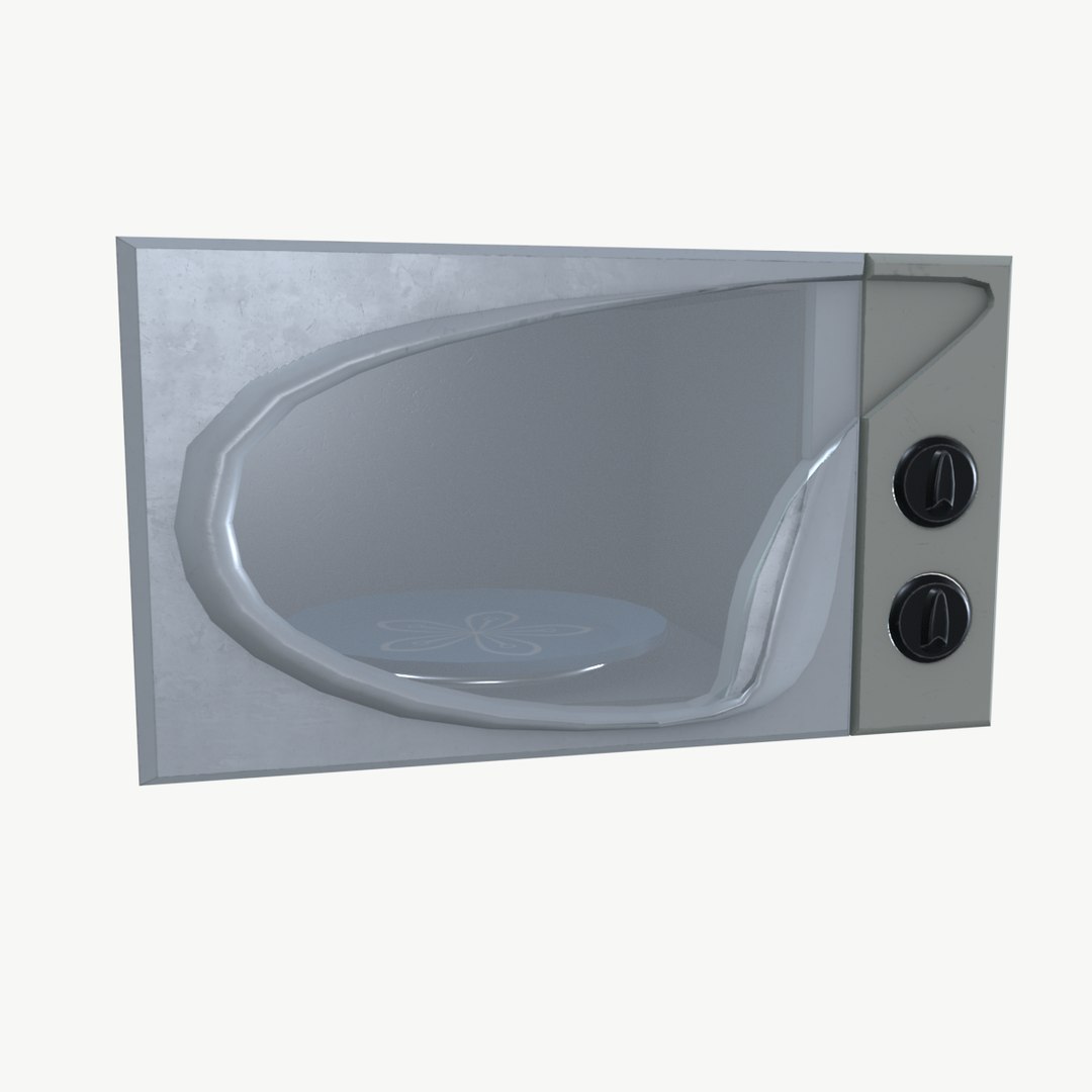 Micro Oven 3D - TurboSquid 2296950