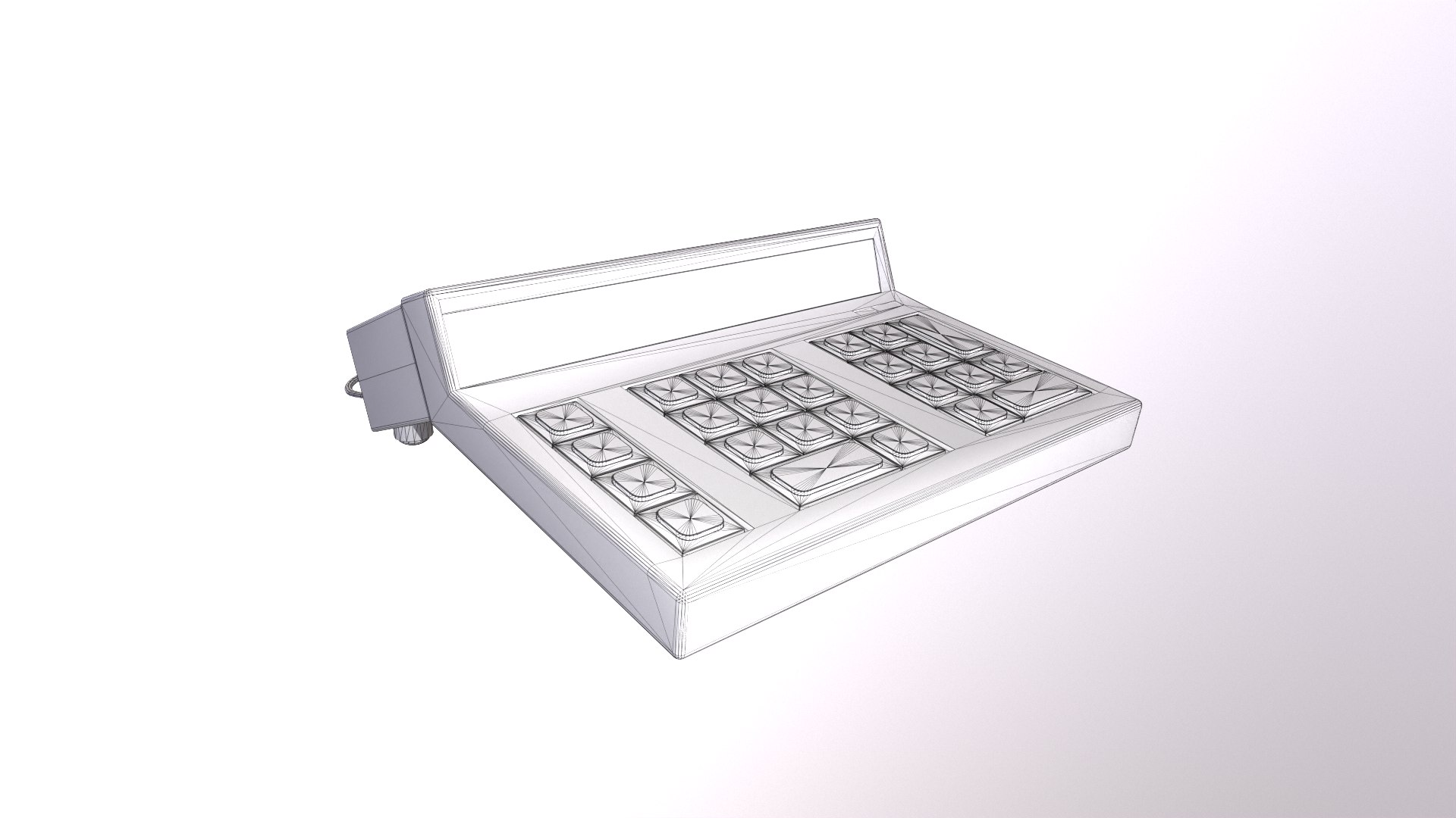 Soviet Calculator Electronic-42 3D Model - TurboSquid 1945611