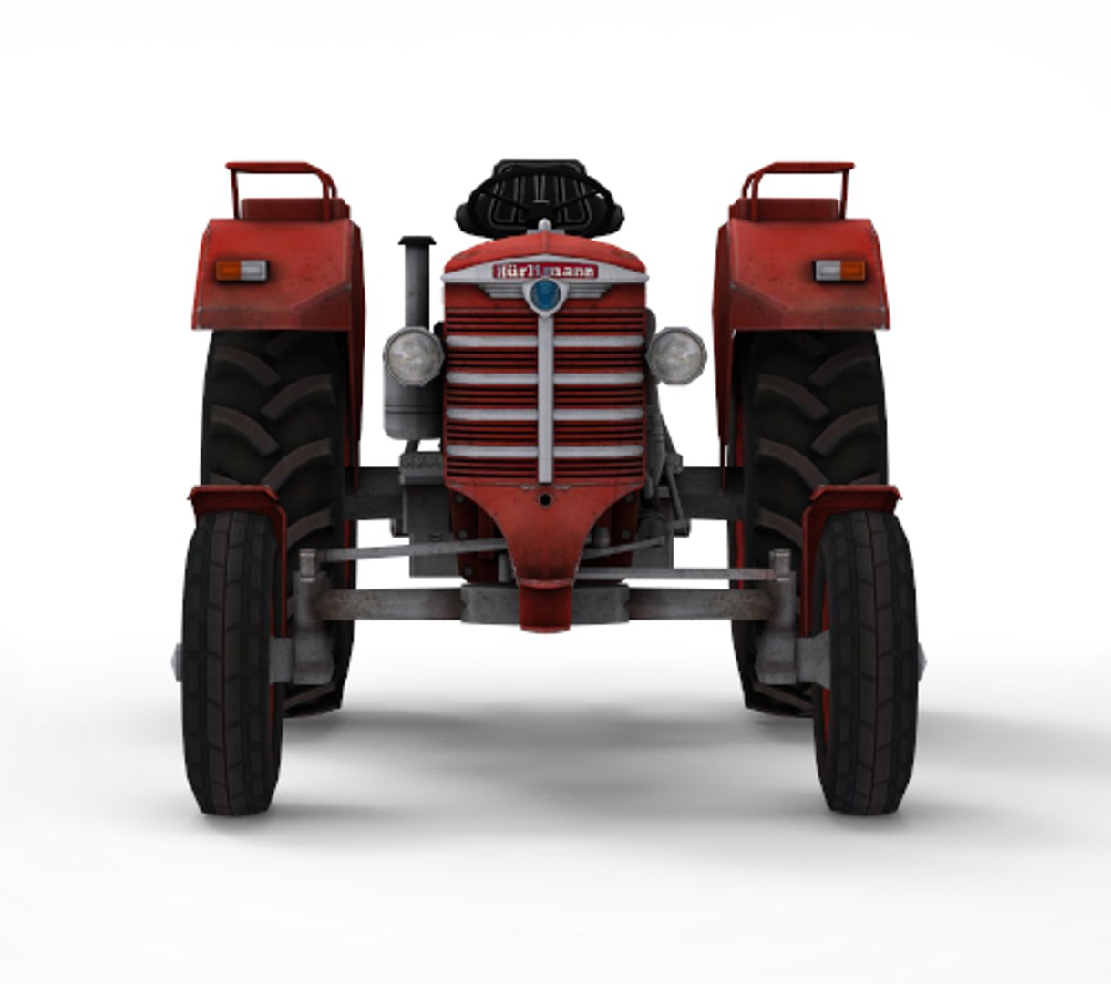 Huerlimann D110 Tractor 3D Model - TurboSquid 1539123