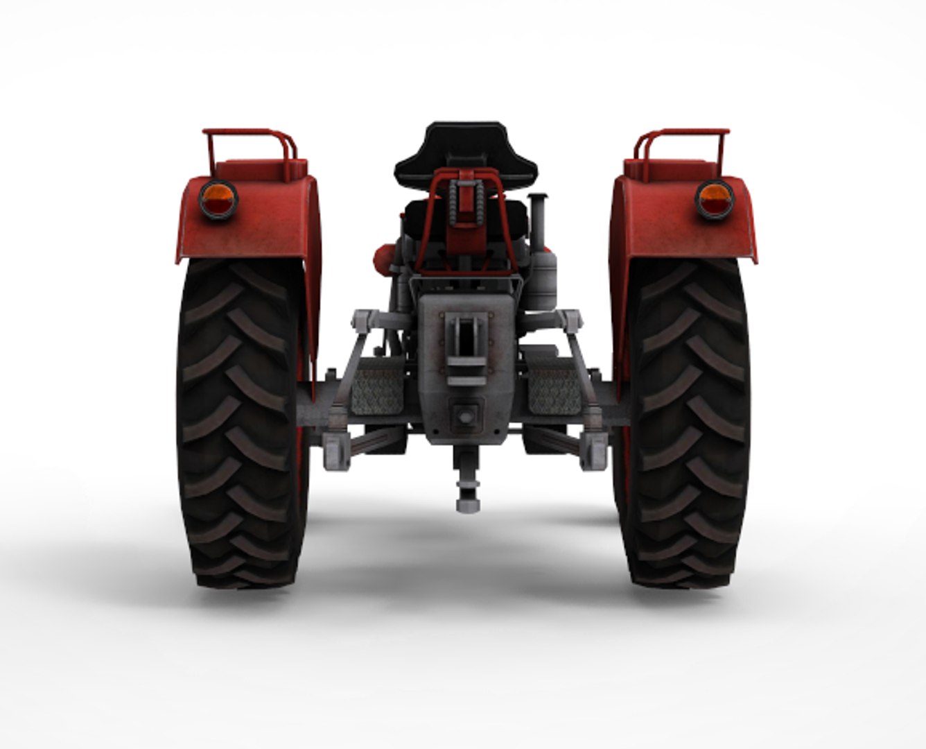 Huerlimann D110 Tractor 3D Model - TurboSquid 1539123