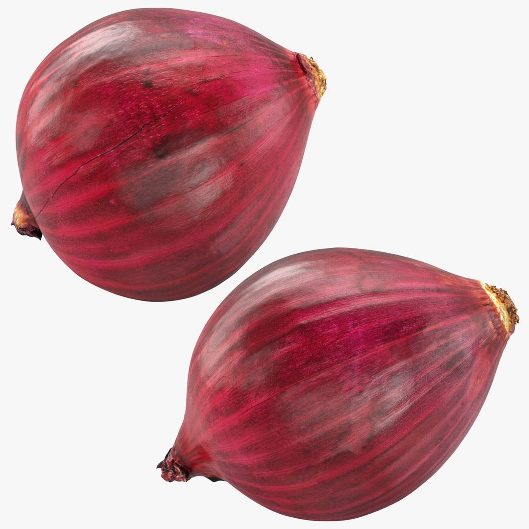3D Whole Red Onion Collection - TurboSquid 2168573