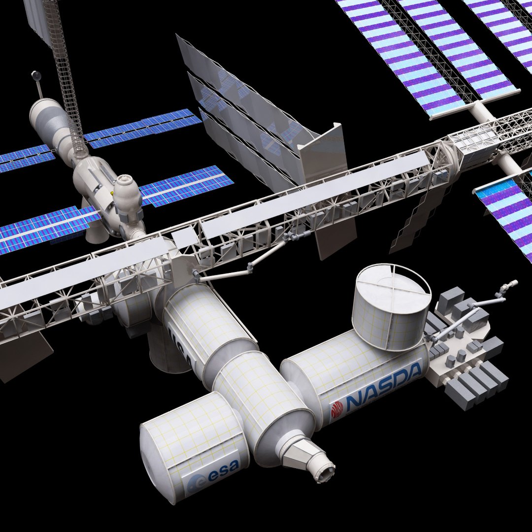International Space Station 3d 3ds