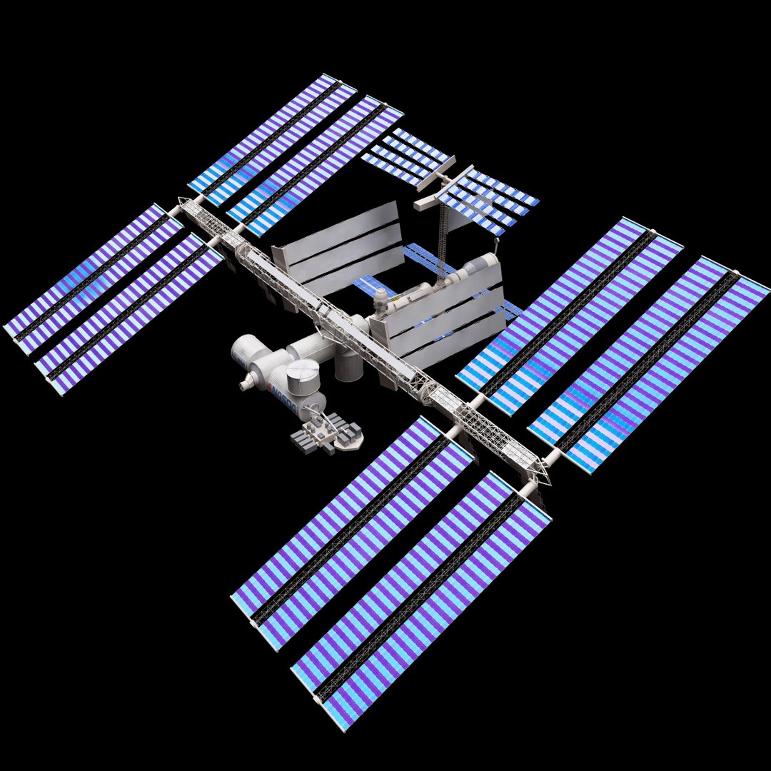 International Space Station 3d 3ds