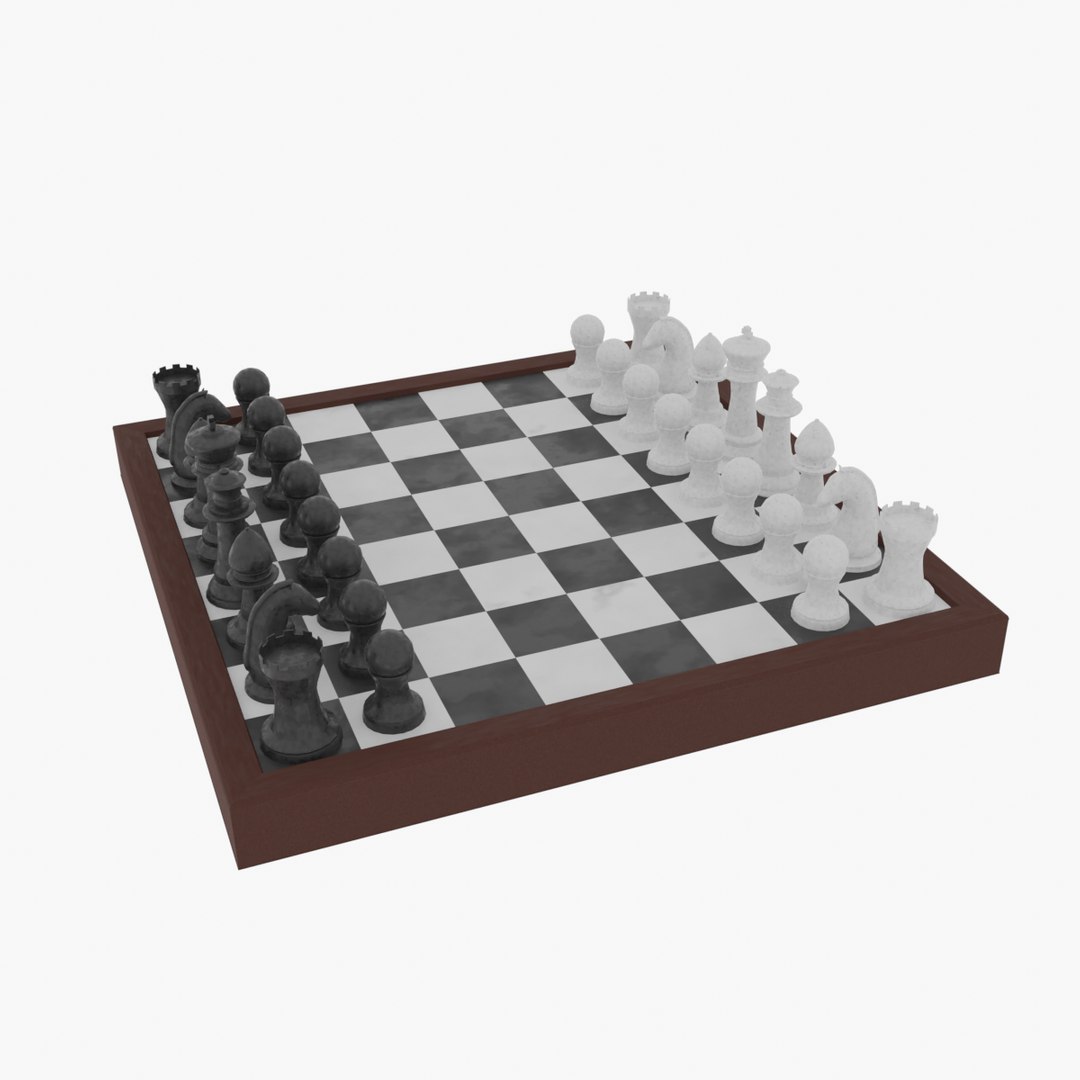 Chess Set 3D - TurboSquid 2010519