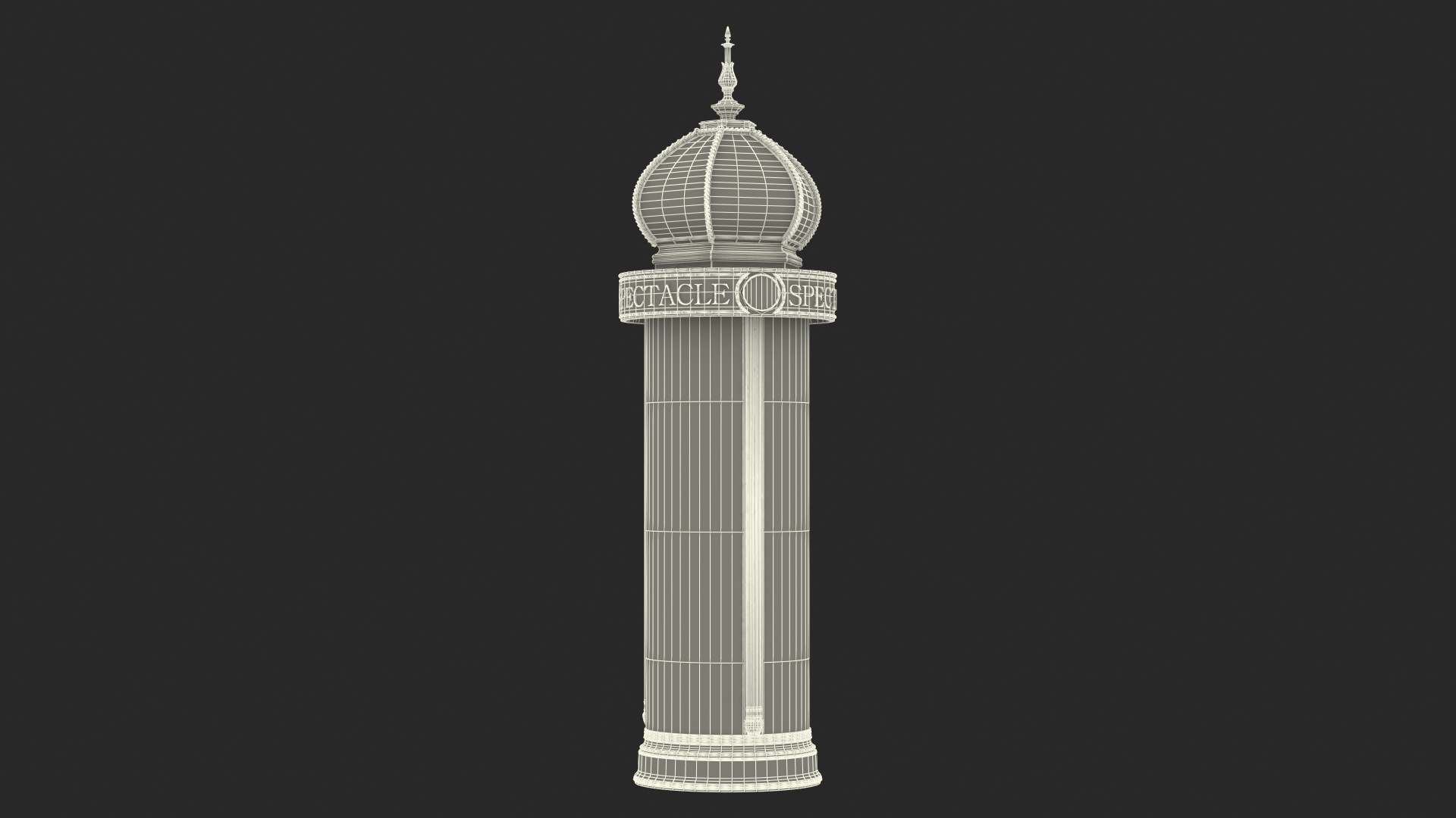 3D Morris Column Model - TurboSquid 1469606