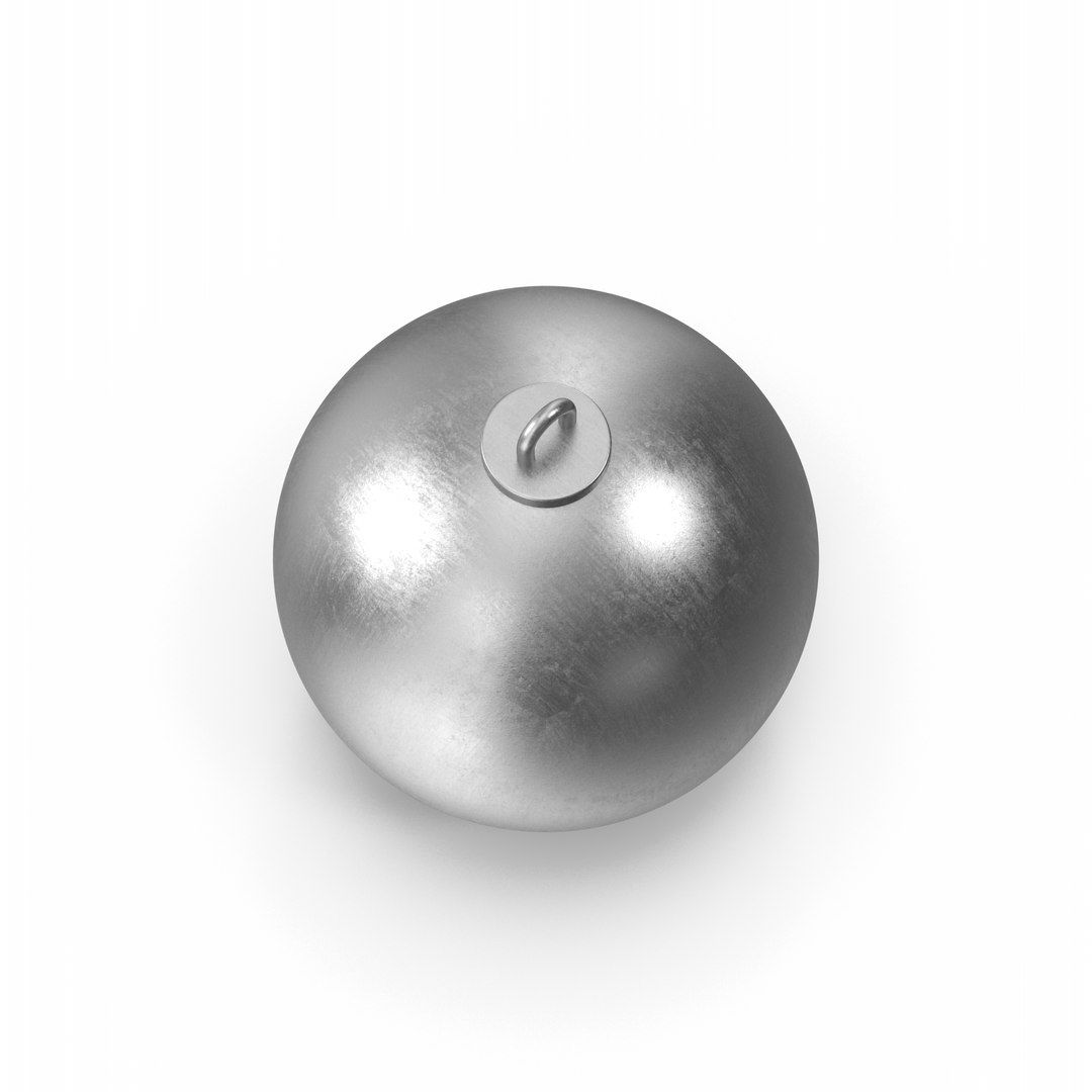 Steel Wrecking Ball Model - TurboSquid 2200310