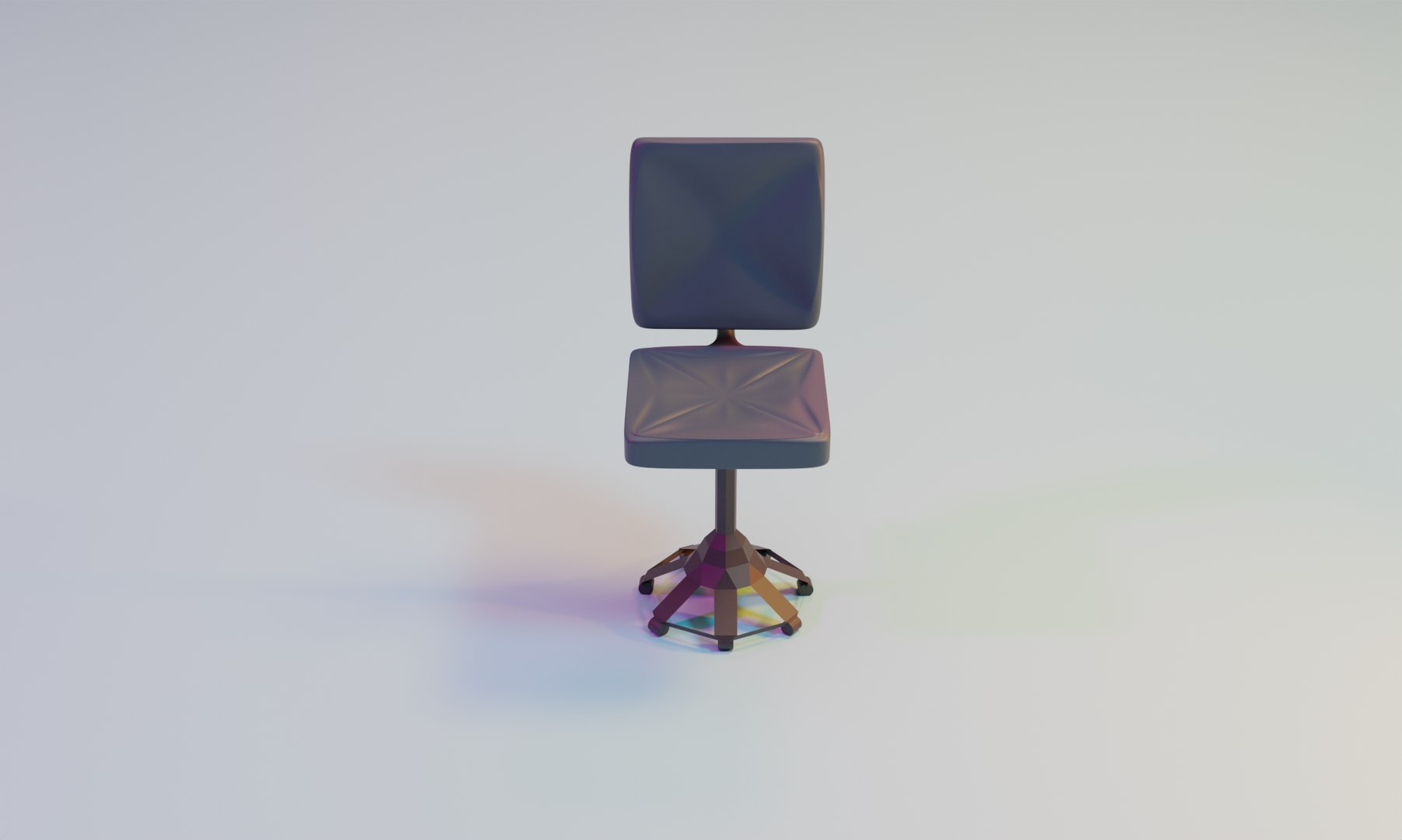 3D model Low Poly Chair - TurboSquid 1870104