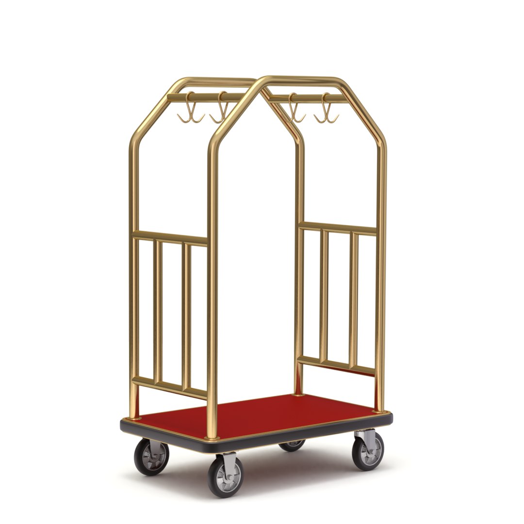 Cart Hotel 3D Model - TurboSquid 1465499