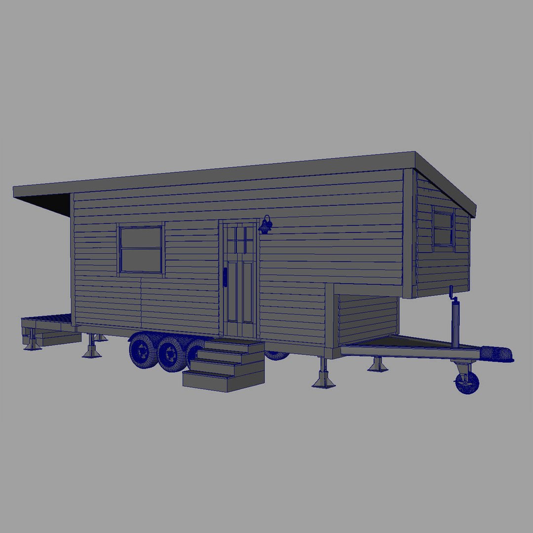 3D Tiny House Model - TurboSquid 1171772