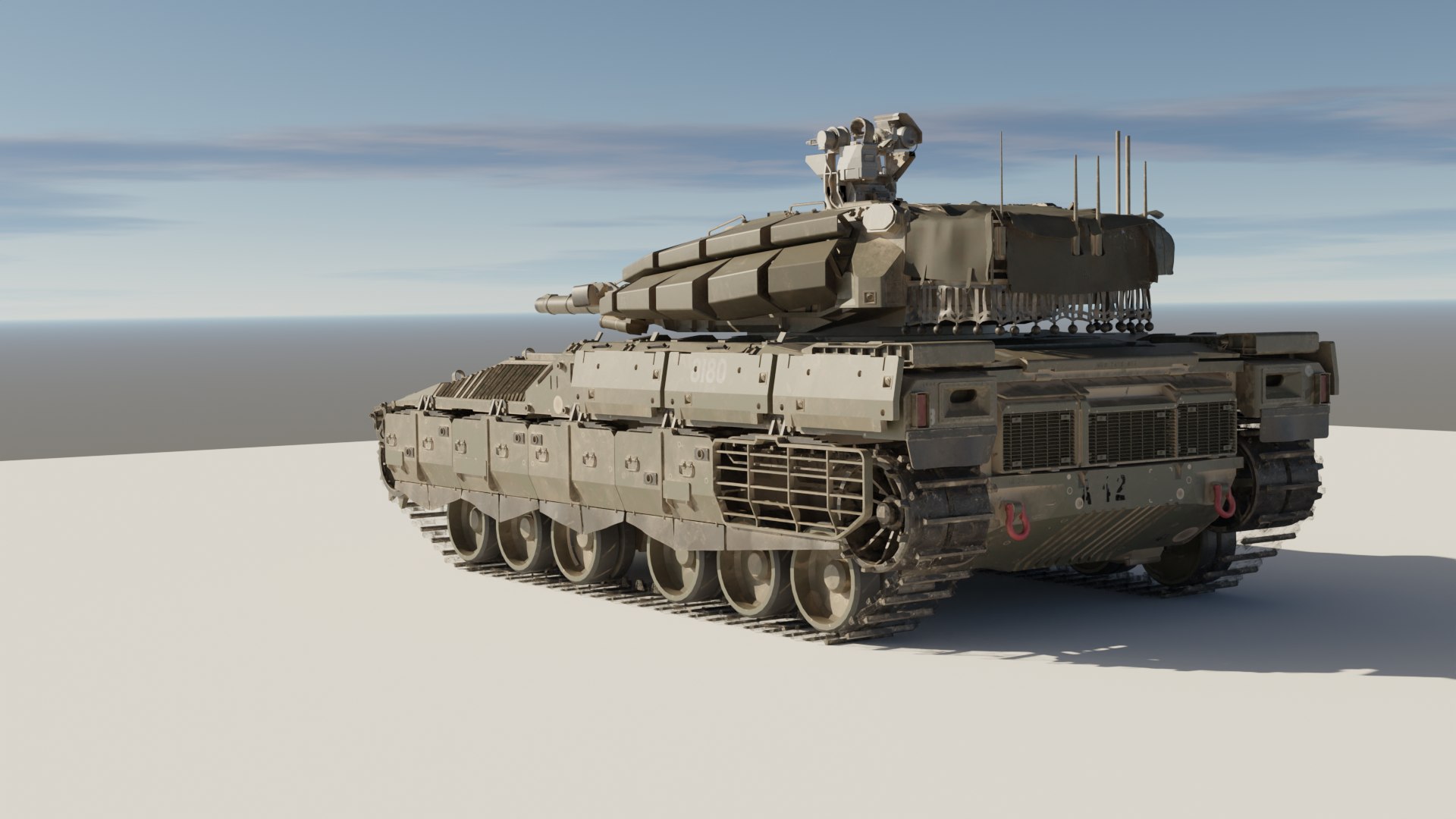 3D Tank Model - TurboSquid 2206730