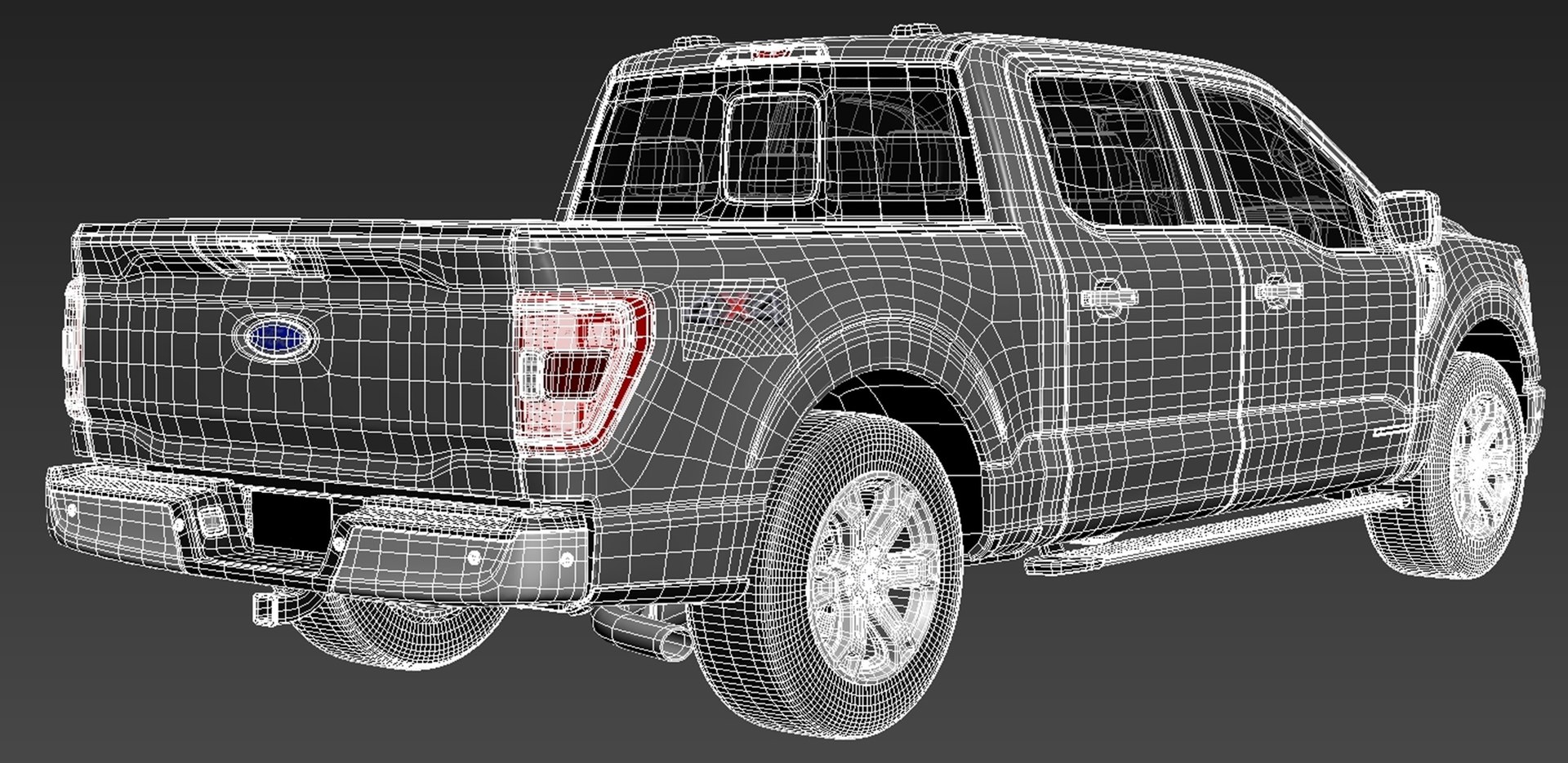 3D Ford F-150 XLT 2021 - TurboSquid 2222255