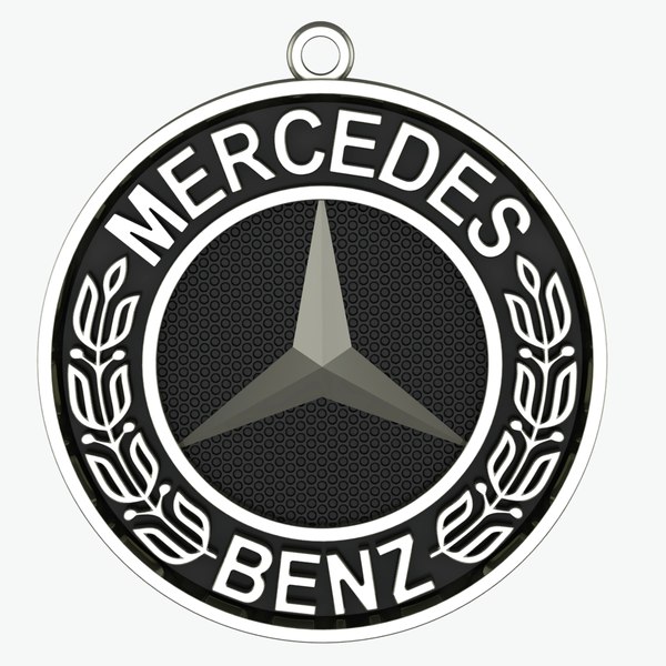 Mercedes Benz Key Chain 3D model - TurboSquid 1970138