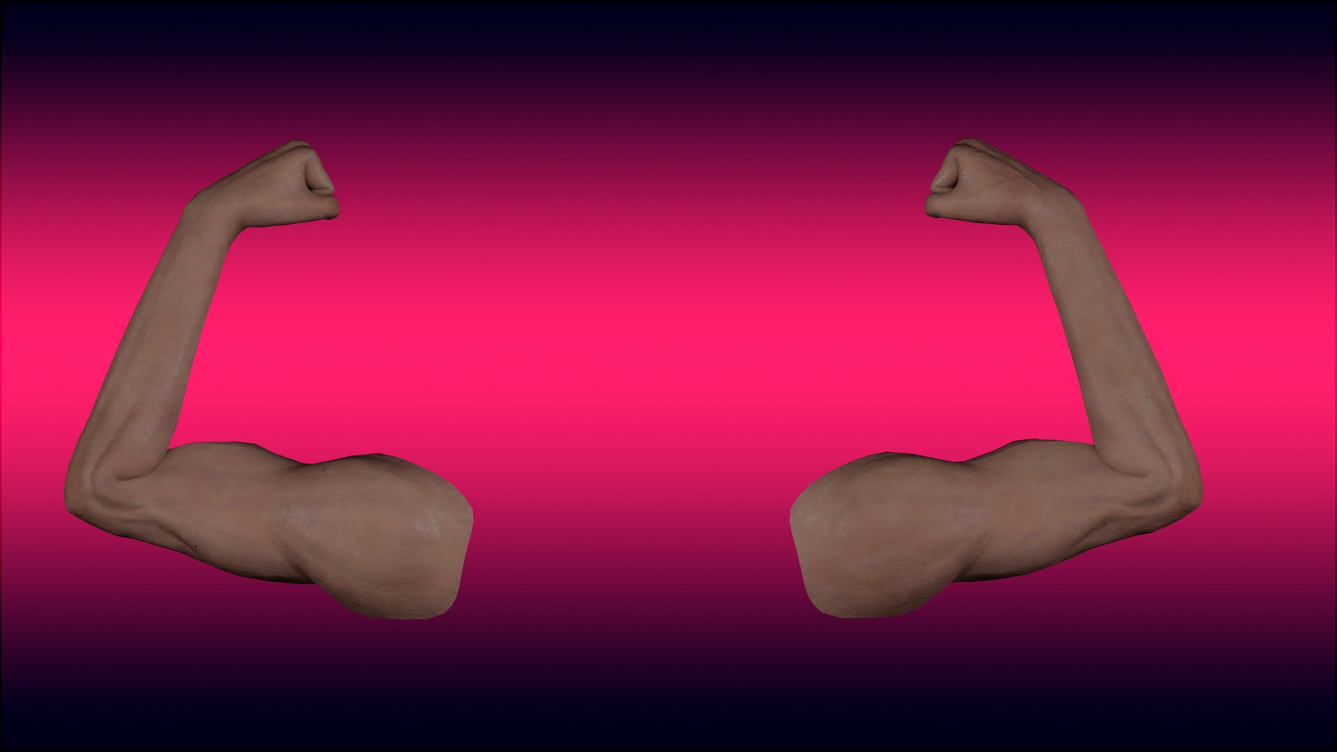 Two Arms Rigged 3D Model - TurboSquid 1921512