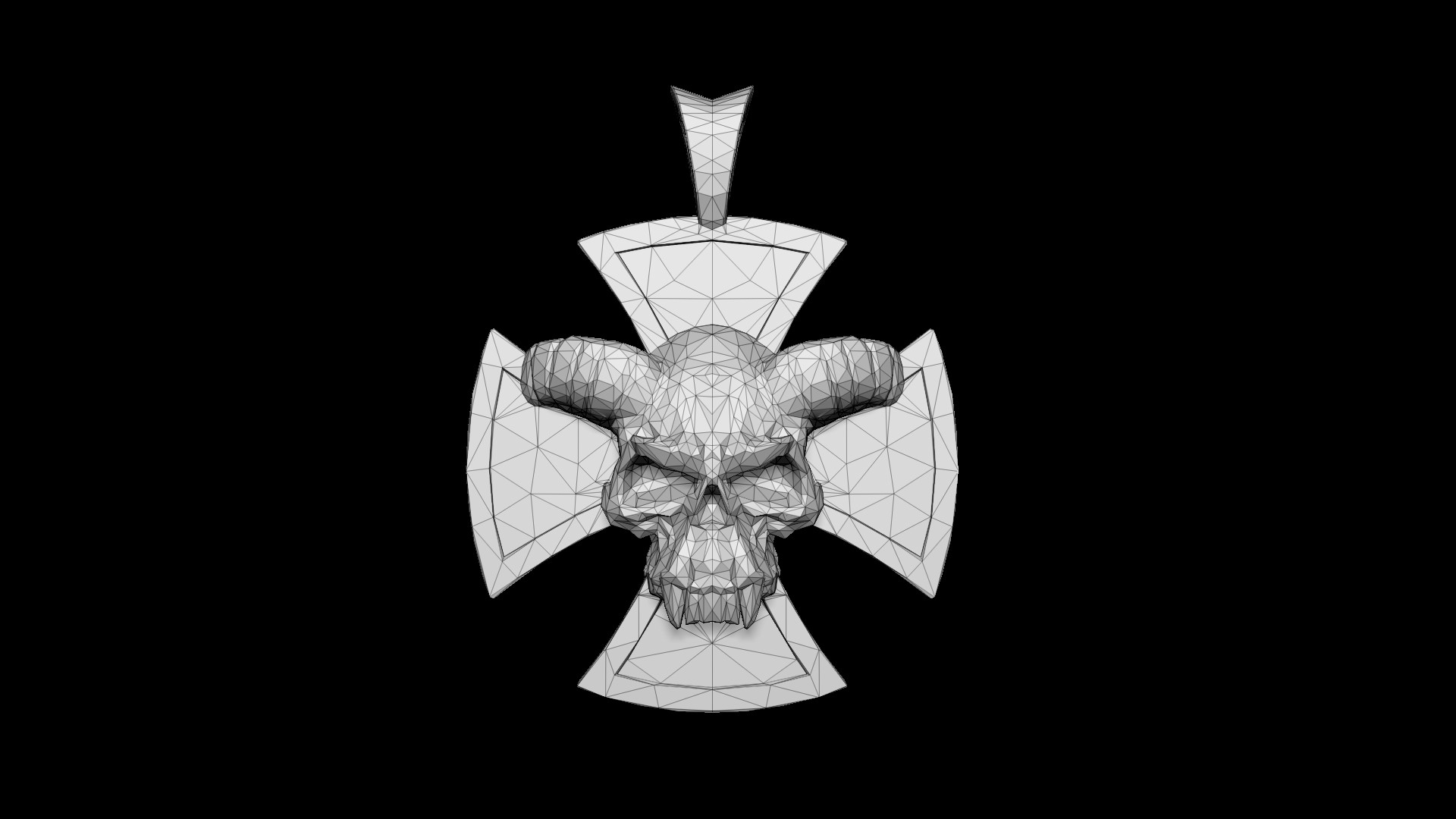 3D Low-poly Game Ready 3D Model Of Maltese Cross DVL - TurboSquid 2379760