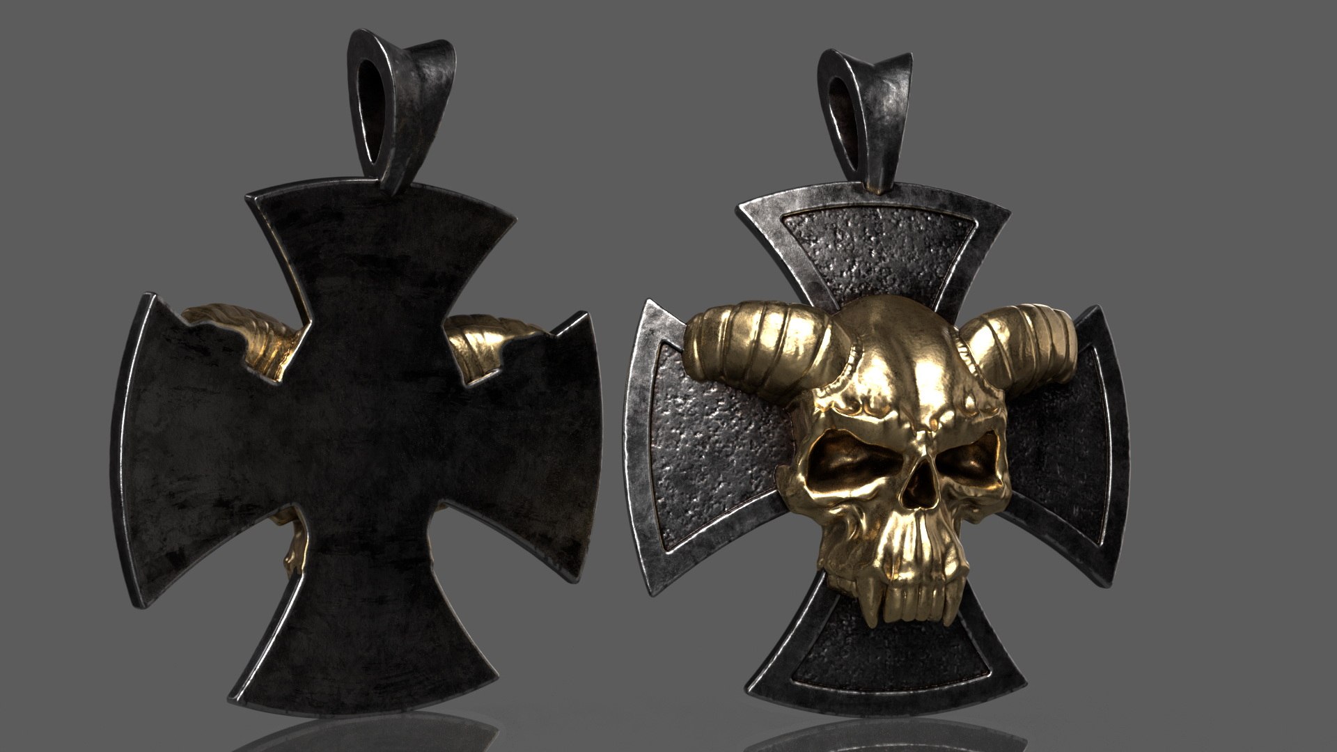 3D Low-poly Game Ready 3D Model Of Maltese Cross DVL - TurboSquid 2379760