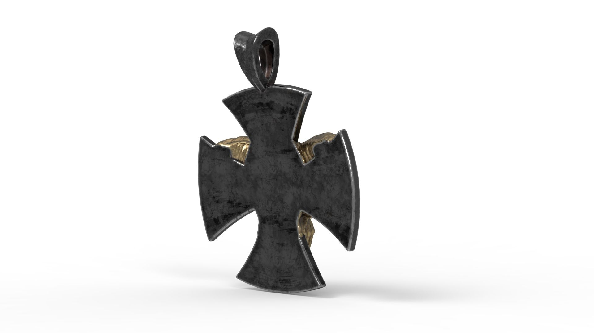 3D Low-poly Game Ready 3D Model Of Maltese Cross DVL - TurboSquid 2379760