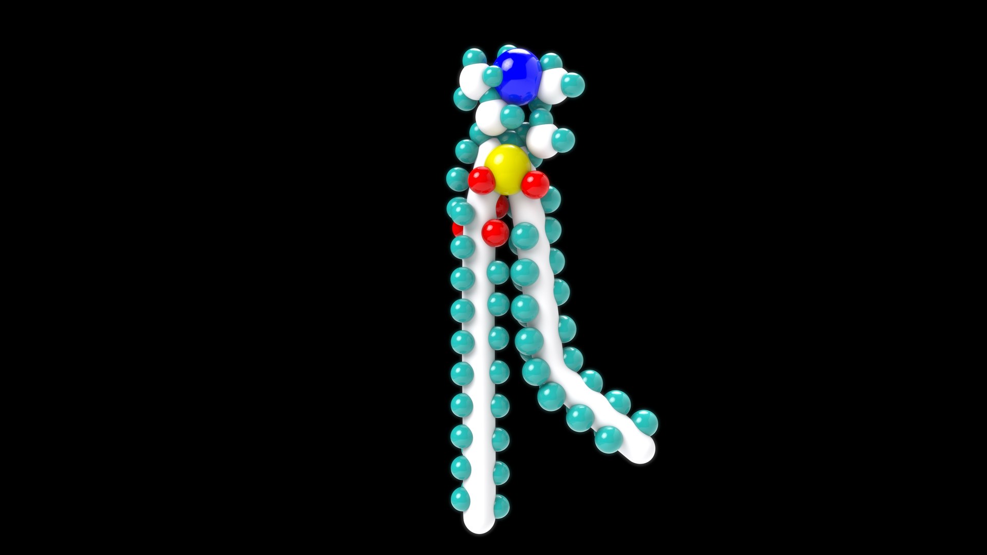 3D Model Lipid Structure - TurboSquid 2197735