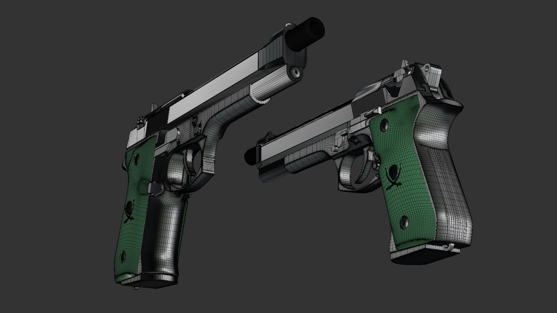 3D Weapons Guns Model - TurboSquid 1629010