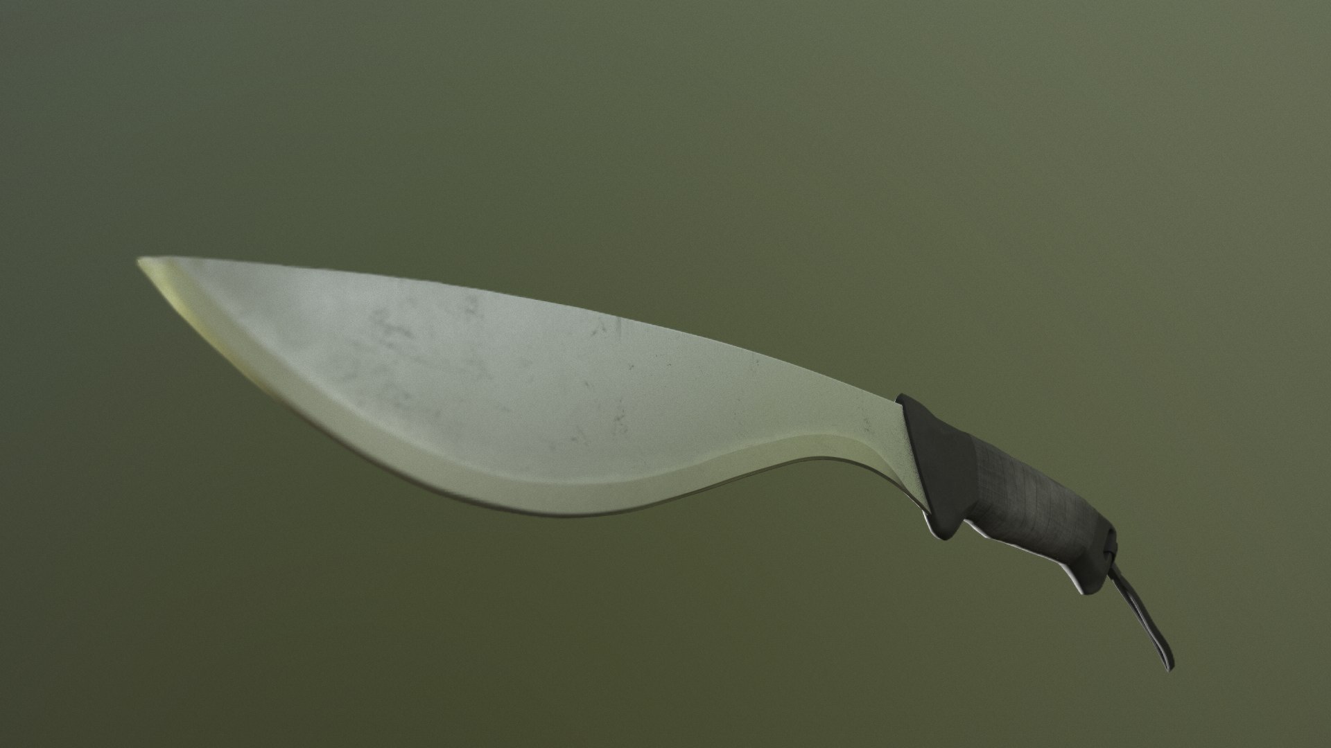 3D Machete - TurboSquid 1619110